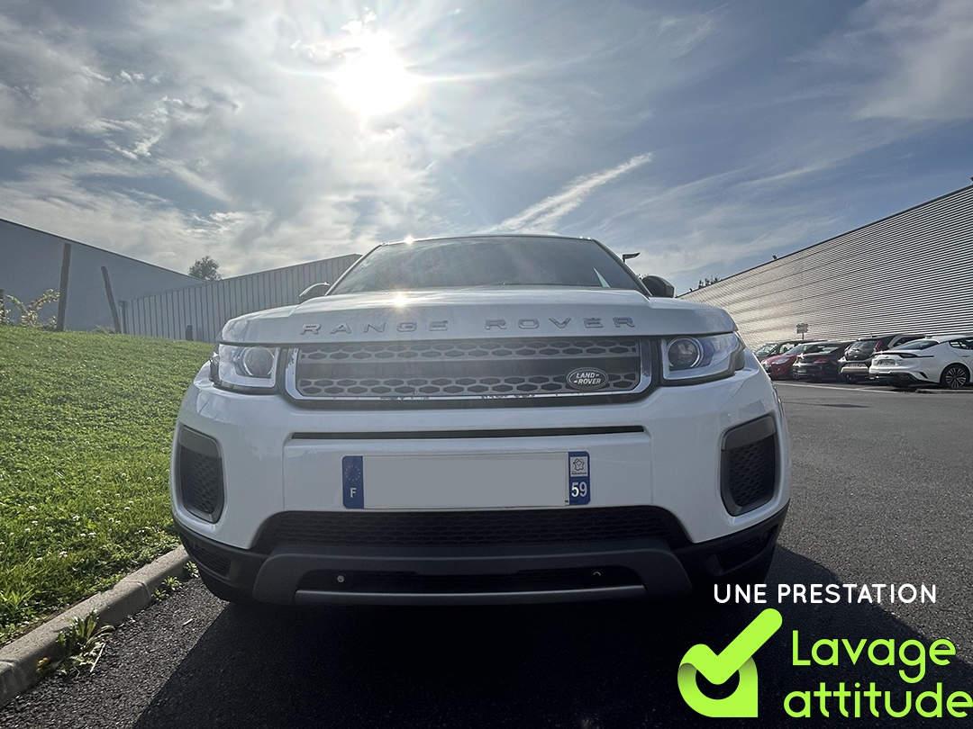 Résultat impeccable pour le Range Rover de Milisax | Lavage Attitude